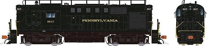 Rapido - Alco RS11 - LokSound and DCC - Pennsylvania Railroad 8625 (Brunswick Green, Trainphone ...