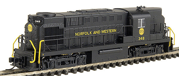 Atlas - Alco RS11 - Standard DC - Norfolk & Western #348 (black, gold) - 150-42619