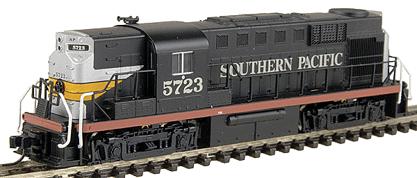 Atlas - Alco RS11 - Standard DC - Southern Pacific #5723 (black, orange ...