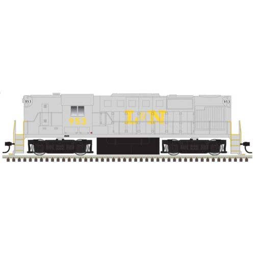 Atlas - Alco RS11 - Standard DC - Classic Silver - Louisville & Nashville #953 (gray, yellow ...