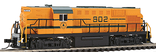 Atlas - Alco RS11 - Standard DC - Master(R) - Maine Central #802 (Harvest Gold, green) - 150-42648