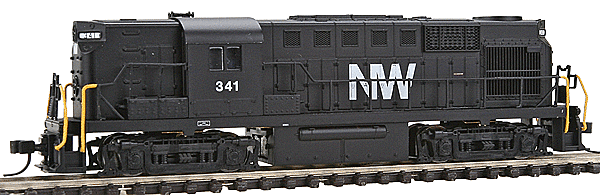 Atlas - Alco RS11 - Standard DC - Master(R) - Norfolk & Western #341 (black, white) - 150-42651