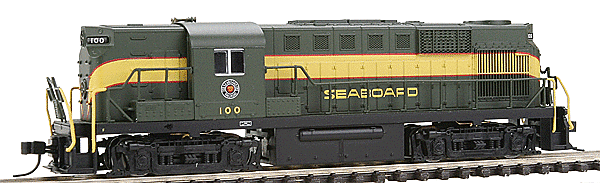 Atlas - Alco RS11 - Standard DC - Master(R) - Seaboard Air Line #100 (green, gold, red) - 150-42653