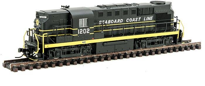 Atlas - Alco RS11 w/DCC - Seaboard Coast Line #1202 (black, yellow, silver) - 150-40002625