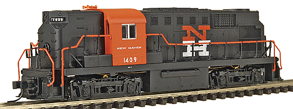Atlas - Alco RS11 w/DCC - Master(R) - New Haven #1409 (black, orange ...