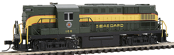 Atlas - Alco RS11 w/DCC - Master(R) - Seaboard AirLine #100 (green, gold, red) - 150-42740