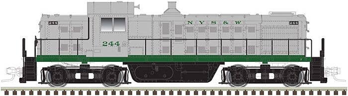 Atlas - Alco RS1 - Standard DC - New York, Susquehanna & Western #244 ...