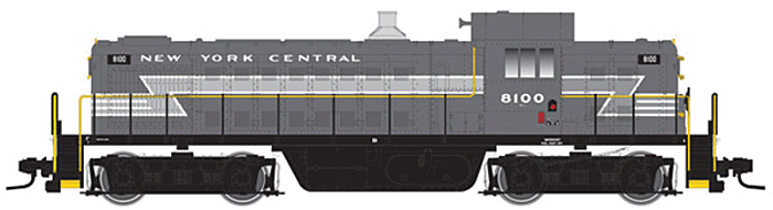 Atlas - Alco RS1 - Standard DC - Master(R) Silver - New York Central #8100 (2-Tone Gray) - 150 ...