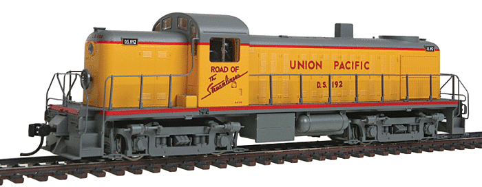 Walthers - Alco RS2 - Standard DC - Union Pacific(R) #D.S. 1192 (Armour Yellow, red, gray) - 910 ...