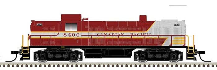 Atlas - Alco RS2 - Standard DC - Master(R) Silver - Canadian Pacific 8400 (maroon, gray) - 150 ...