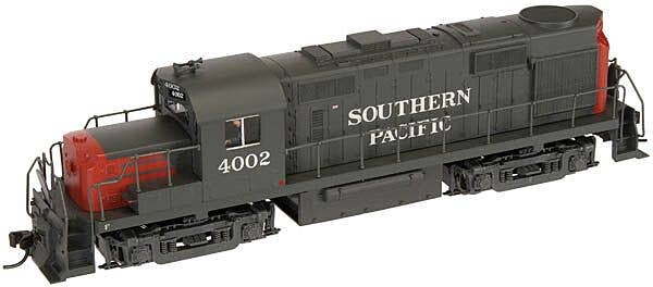 Atlas Trnm - Alco RS32 w/Dynamic Brakes - Standard DC - Southern Pacific #4001 (gray, red) - 751 ...