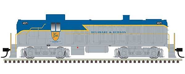 Atlas - Alco RS3 - ESU LokSound & DCC - Classic Silver - Delaware & Hudson #4082 (gray, blue ...