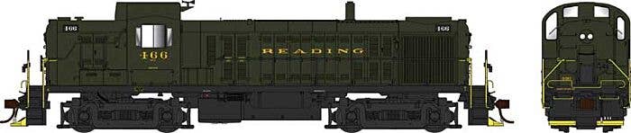 Bowser - Alco RS3 Phase 1 - LokSound 5 and DCC - Reading #463 (dark ...