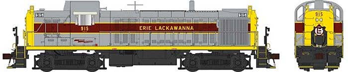 Bowser - Alco RS3 Phase 1 - LokSound 5 and DCC - Erie-Lackawanna #920 ...