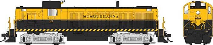 Bowser - Alco RS3 Phase 1 - Sound and DCC - New York Susquehanna ...