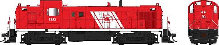 Bowser - Alco RS3 Phase 2 - Standard DC - Central Railroad of New Jersey #1703 (red, white ...