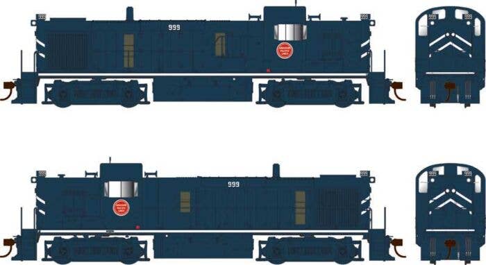 Bowser - Alco RS3 Phase 3 - Standard DC - Missouri Pacific #999 (Jenks Blue, white, Buzz Saw ...