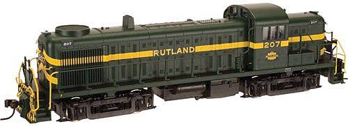 Atlas - Alco RS3 - Standard DC - Rutland #202 (green, yellow) - 150-40002215
