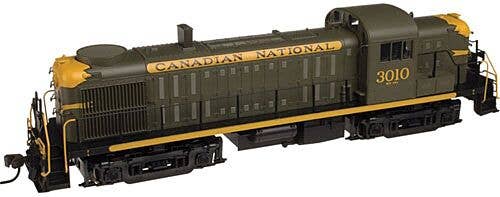 Atlas - Alco RS3 - Standard DC - Canadian National #3010 (green, yellow ...