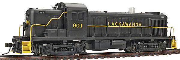 Atlas - Alco RS3 - Standard DC - Lackawanna #901 (black, yellow) - 150-8300