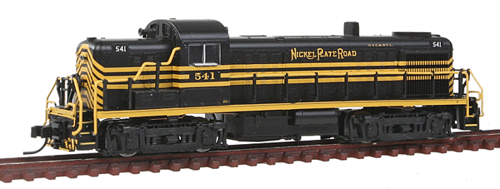Atlas - Alco RS3 - Standard DC - Master(R) - Nickel Plate Road #541 (black, yellow) - 150-40000522