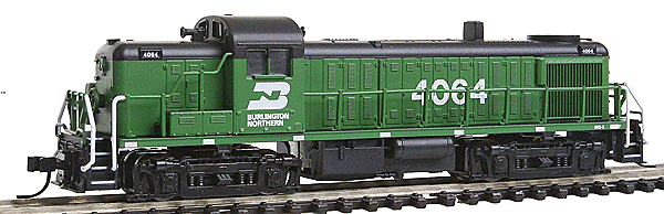 Atlas - Alco RS3 - Standard DC - Master(R) - Burlington Northern #4064 (black, green) - 150-42063