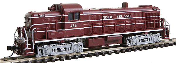 Atlas - Alco RS3 - Standard DC - Master(R) - Rock Island #455 (maroon, silver) - 150-42074