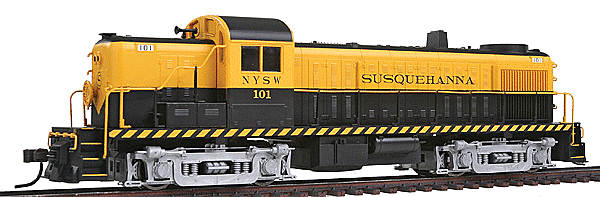 Atlas - Alco RS3 - Standard DC - Master(R) Silver - Susquehanna #101 (yellow, black) - 150-10000077