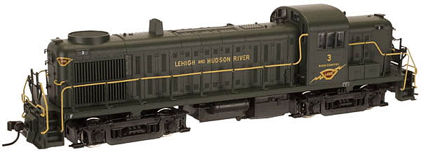 Atlas - Alco RS3 - Standard DC - Master(R) Silver - Lehigh & Hudson River #3 - 150-10000513
