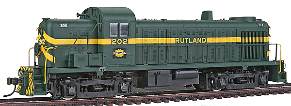 Atlas - Alco RS3 - Standard DC - Master(R) Silver - Rutland #202 (green, yellow) - 150-10000517