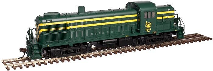 Atlas - Alco RS3, Water-Cooled Exhaust - Standard DC - Classic Silver - Central Railroad of New ...