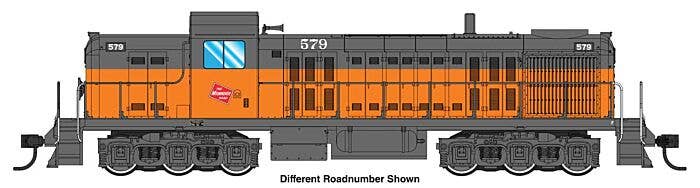 Walthers - Alco RSC2 - Standard DC - Milwaukee Road #585 - 910-10714