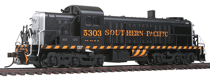 Atlas - Alco RSD4/5 - Standard DC - Master(R) - Southern Pacific #5303 (Tiger Stripe, black ...