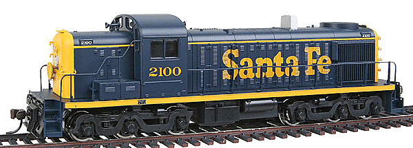 Atlas - Alco RSD4/5 - Standard DC - Master(R) Silver - Santa Fe #2100 ...