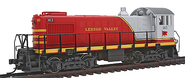 Atlas - Alco S1 - Standard DC - Master(R) Silver - Lehigh Valley #163 (red, gray, yellow) - 150 ...