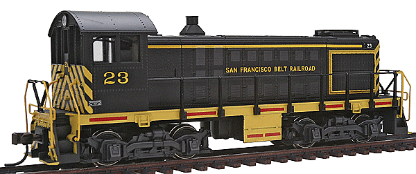Atlas - Alco S1 - Standard DC - Master(R) Silver - San Francisco Belt #23 (black, yellow) - 150 ...