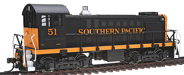 Atlas - Alco S1 - Standard DC - Master(R) Silver - Southern Pacific (T&NO) #51 (black, orange ...