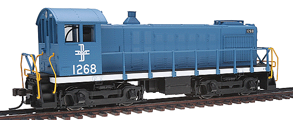 Atlas - Alco S1 - Standard DC - Master(R) Silver - Boston & Maine #1268 (blue, white) - 150-10000046