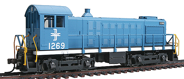 Atlas - Alco S1 - Standard DC - Master(R) Silver - Boston & Maine #1269 (blue, white) - 150-10000047