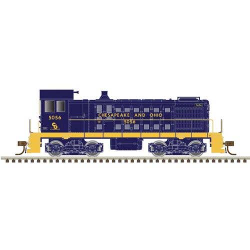 Atlas - Alco S2 - Standard DC - Master(R) - Chesapeake & Ohio #9056 (blue, yellow) - 150-40005696