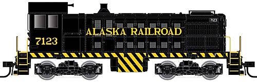 Atlas - Alco S2 - Standard DC - Master(R) Silver - Alaska Railroad #7112 (black, yellow) - 150 ...