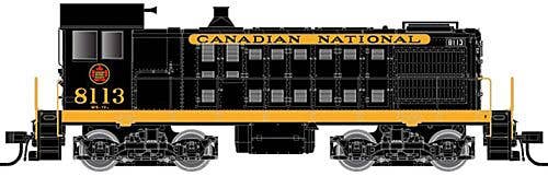 Atlas - Alco S2 - Standard DC - Master(R) Silver - Canadian National #8116 (black, yellow) - 150 ...