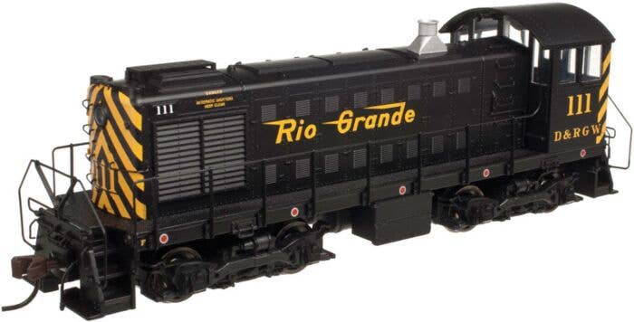 Atlas - Alco S2 - Standard DC - Master(R) Silver - Denver & Rio Grande Western #111 (black ...