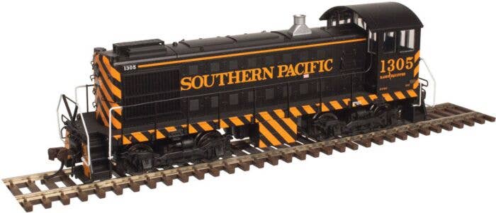 Atlas - Alco S2 - Standard DC - Master(R) Silver - Southern Pacific #1305 (Tiger Stripe, black ...