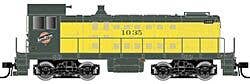 Atlas - Alco S2 - Standard DC - Master(R) Silver - Chicago & North Western #1035 (yellow, green ...