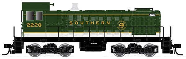 Atlas - Alco S2 - Standard DC - Master(TM) - Southern Railway #2229 (green, white) - 150-40000711