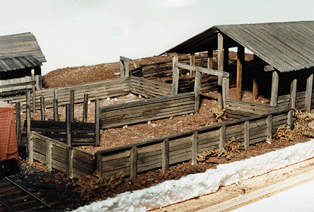 JV Model - Alden Farms Stockyard - Wood Kit - Scale 80 x 120' 24.4 x 36 ...