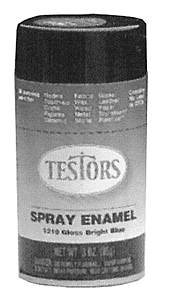 Testor - All-Purpose Enamel Spray Paint - 3oz 88.7mL Can - Red - 704-1203