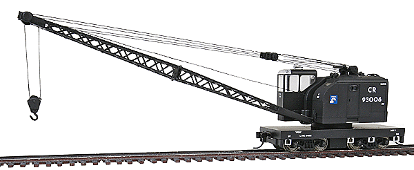 Walthers - American Crane - Standard DC - Conrail #93006 (black) - 932 ...