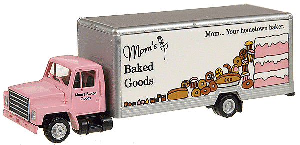 Herpa - American Delivery Van - International (Navistar) - Mom's Bakery ...
